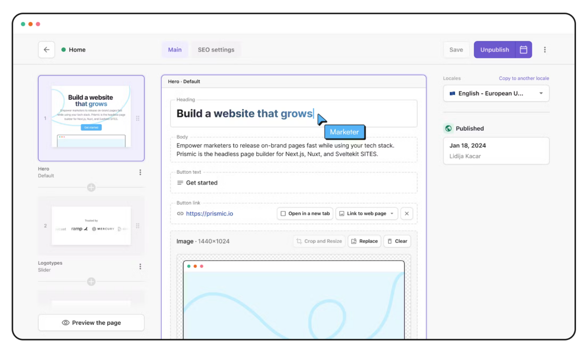Headless CMS Showdown: Contentful vs. Prismic - Liveandwingit